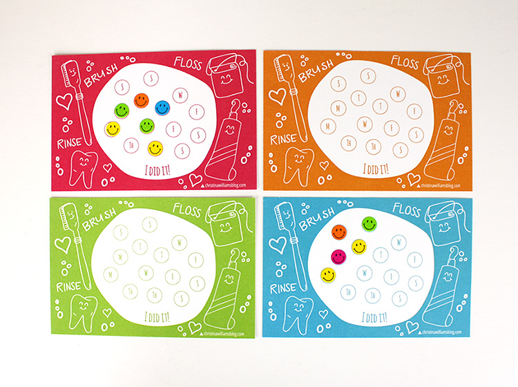 Brushing Charts - Crate&Kids Blog