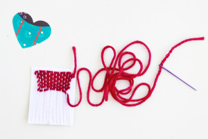 Valentine's Day Weavings - Crate&Kids Blog