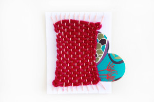 Valentine's Day Weavings - Crate&Kids Blog