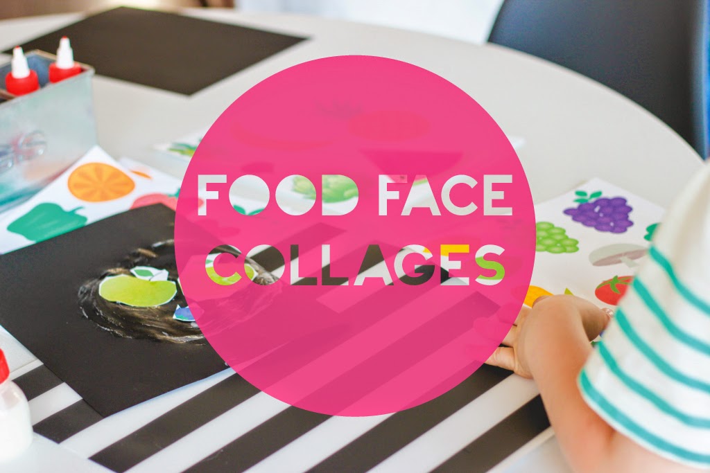 Kids Food Face Collages - Crate&Kids Blog