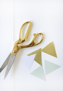 DIY Geometric Artwork - Crate&Kids Blog