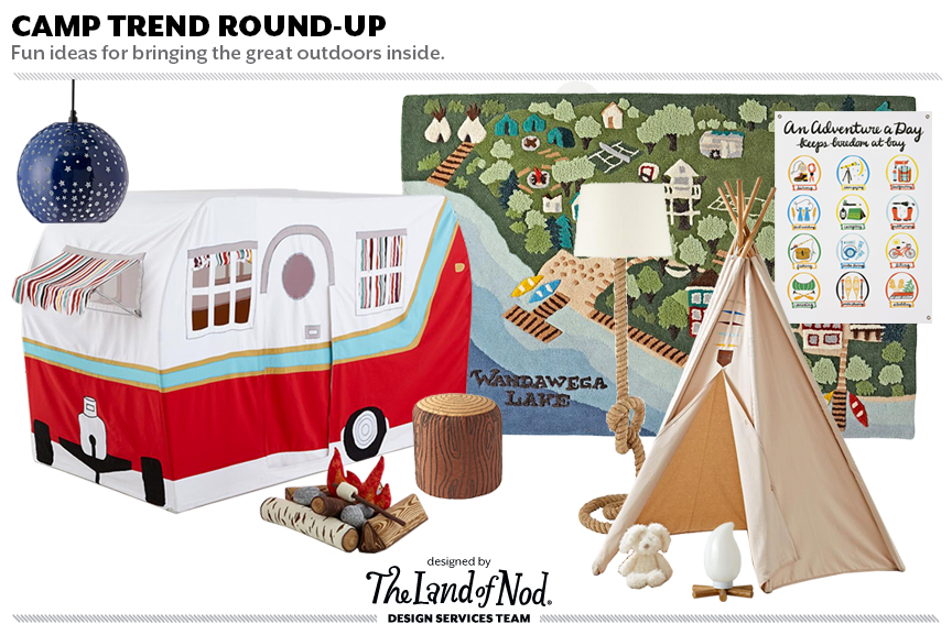 Camp Themed Home Decor - Crate&Kids Blog