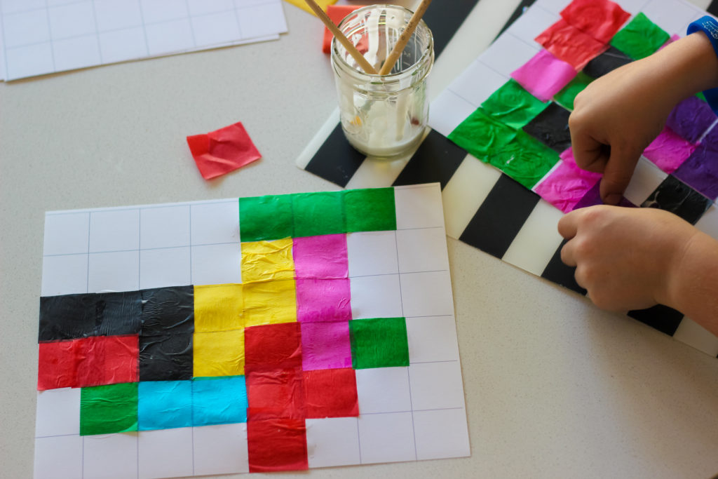 Pixel Art Kids Craft - Crate&Kids Blog