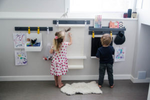 Wall Mounted Art Station for Kids - Crate&Kids Blog