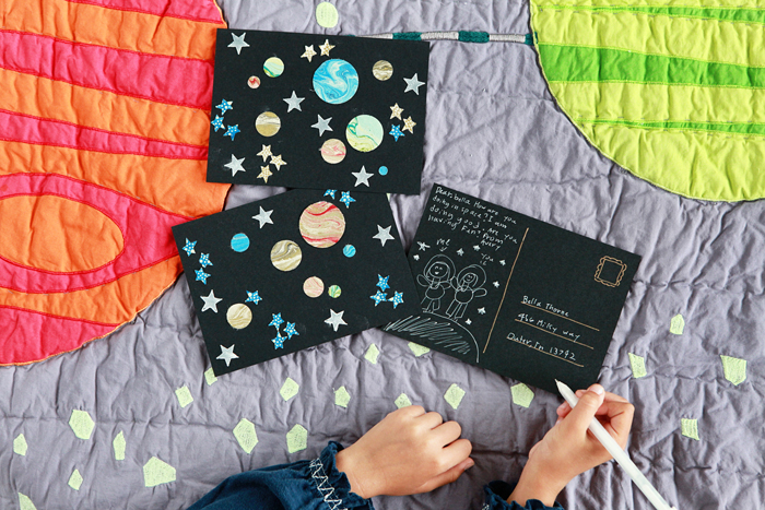 DIY Postcards from Outer Space