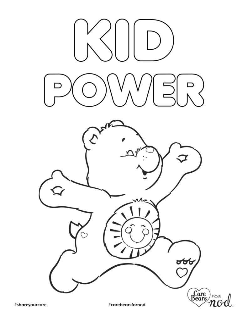 Share Your Care Day! Printable Care Bears Coloring Pages - Crate&Kids Blog