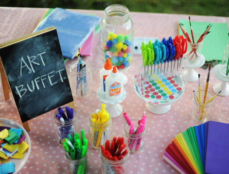 Art Buffet Kids Craft Station