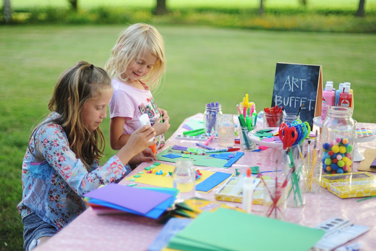 Art Buffet Kids Craft Station